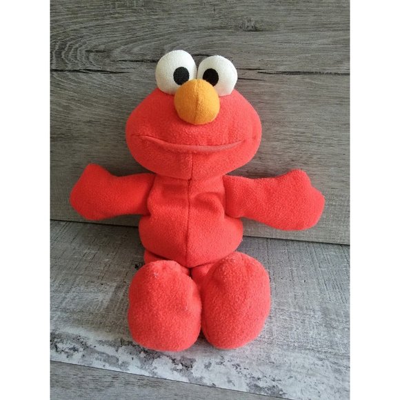 Toys | Vintage Elmo 1997 Sesame Streets 8 Jim Henson Prod Beanbag ...
